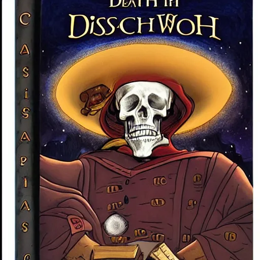 death from discworld, book cover | Stable Diffusion | OpenArt