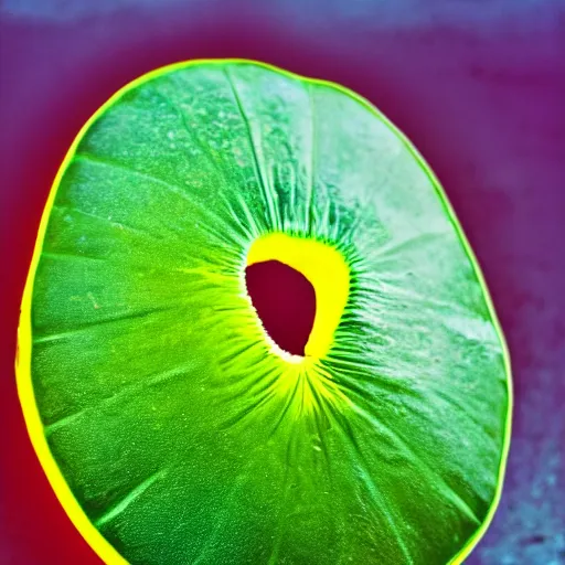 completely neon yellow mellon on a lush juicy medow. 3 | Stable ...