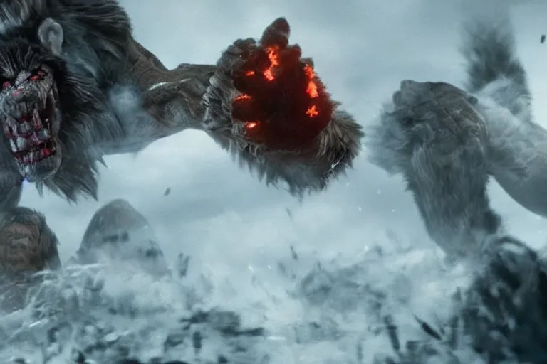 vfx movie closeup, real life killer instinct by | Stable Diffusion ...