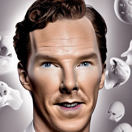 benedict cumberbatch is an egg, highly detailed, | Stable Diffusion | OpenArt