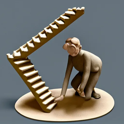 claymation, 3 d clay sculpture, made of clay, person | Stable Diffusion