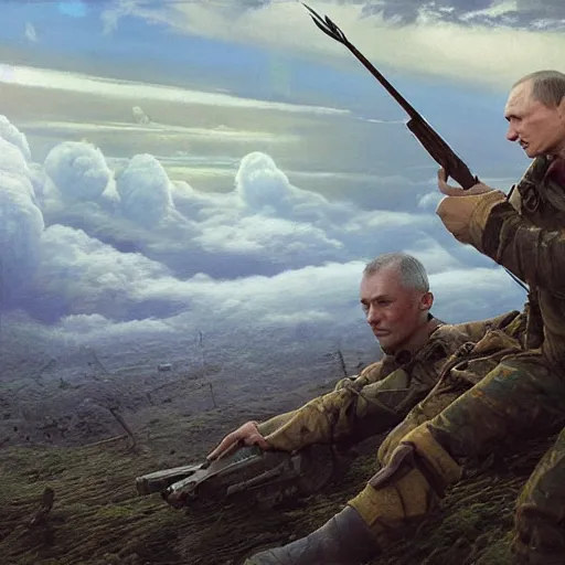 vladimir putin, lgbt flag, strongest lgbt soldier, | Stable Diffusion | OpenArt