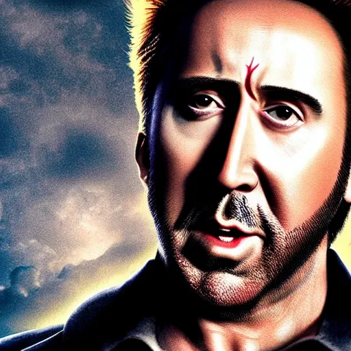 photo realistic, ultra detailed film poster of nicolas | Stable ...