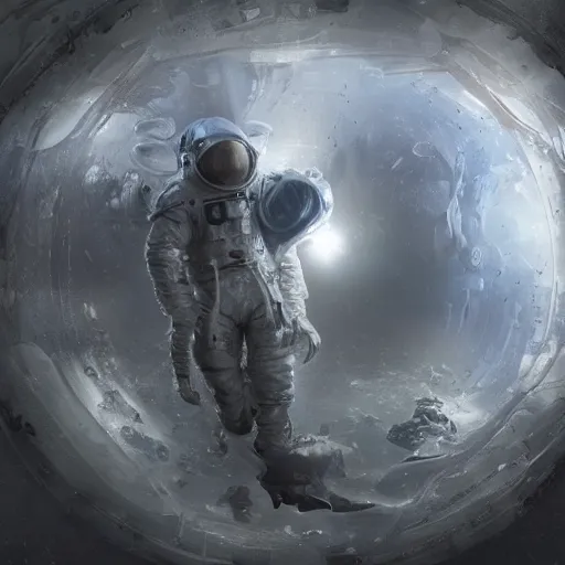 concept art by craig mullins astronaut in futuristic | Stable Diffusion ...