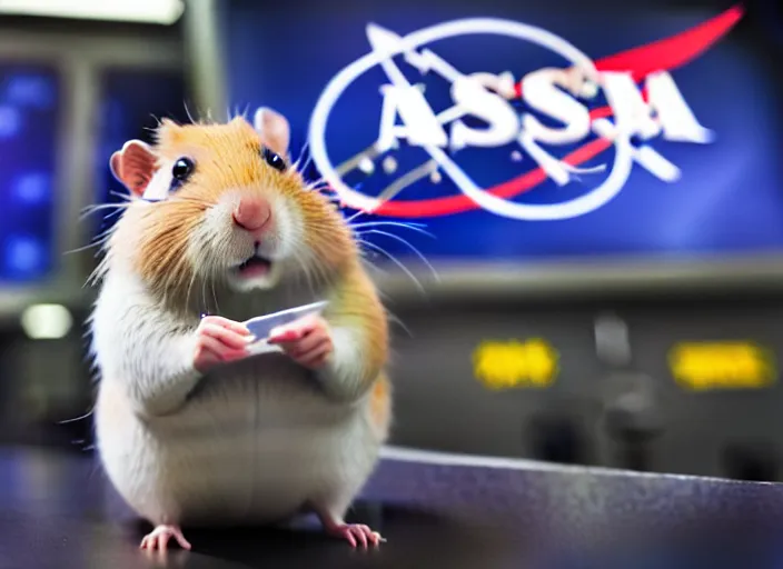 hyperrealistic film still of a hamster working for | Stable Diffusion ...