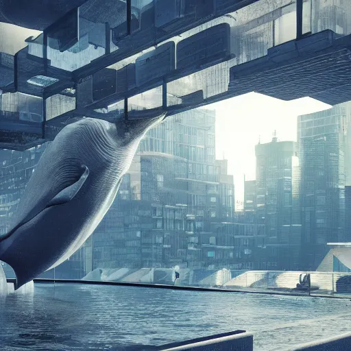 a city inside a whale, realistic, highly detailed, | Stable Diffusion ...