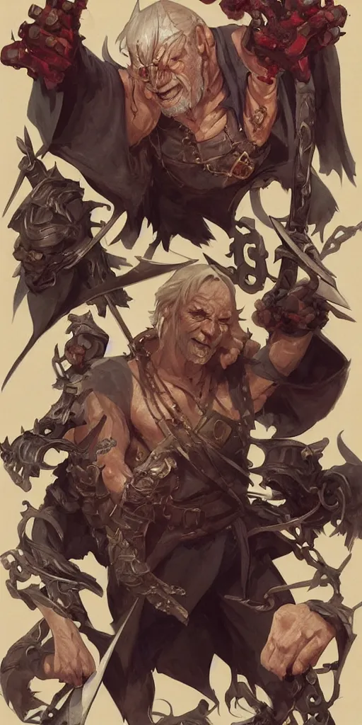 full body character design of The King of Thieves, Dnd | Stable ...