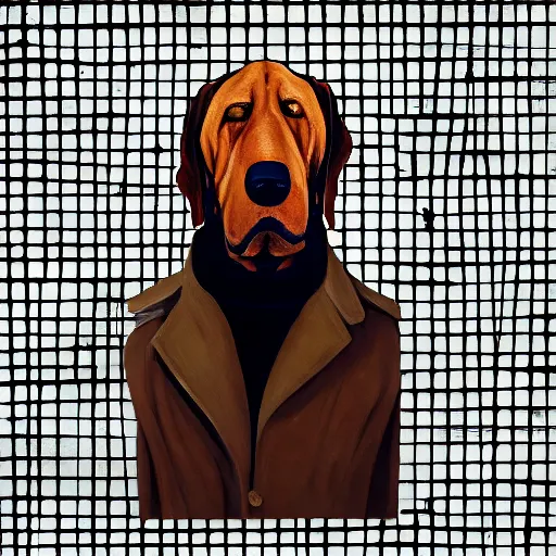 canine portrait Detective Sergeant Jason Statham | Stable Diffusion ...