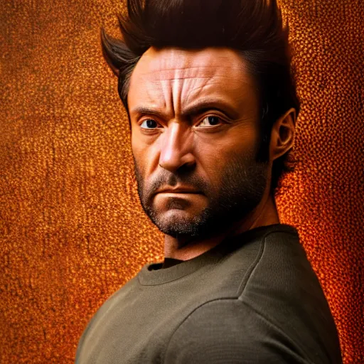 the wolverine portrait picture by yousuf karsh, golden | Stable ...