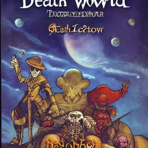 death from discworld, book cover | Stable Diffusion | OpenArt