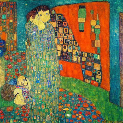 by gustav klimt, by leon kossoff, by hundertwasser | Stable Diffusion | OpenArt