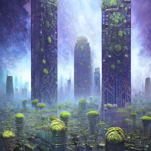 overgrown geometric mirror covered mossy alien | Stable Diffusion | OpenArt