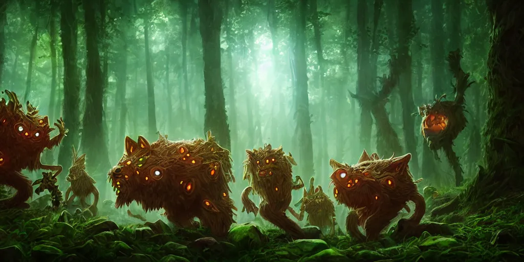 anthropomorphic - cube - dice - creatures lurking in | Stable Diffusion ...