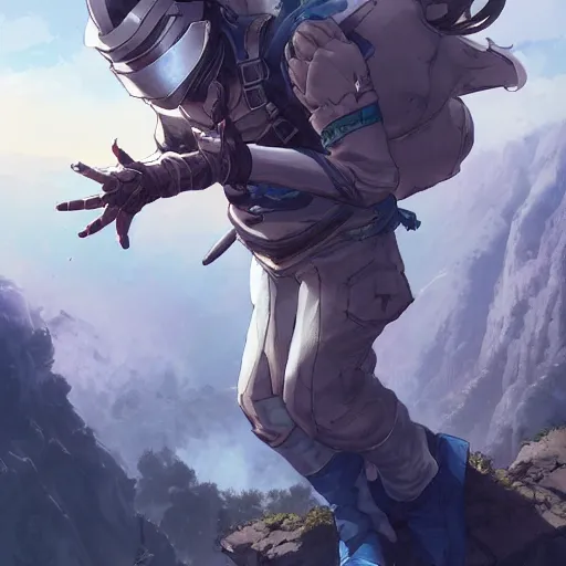 moonwalker, like genji up in the clouds, filthy as | Stable Diffusion