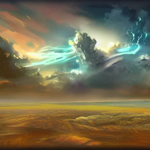 fantasy skybox | Stable Diffusion
