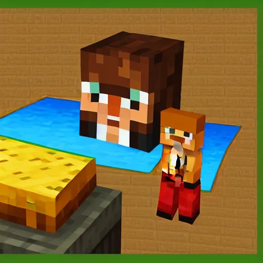 minecraft cheese and the great book | Stable Diffusion | OpenArt