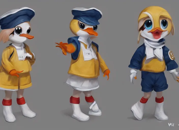 detailed concept art of a cute iconic anthropomorphic | Stable ...