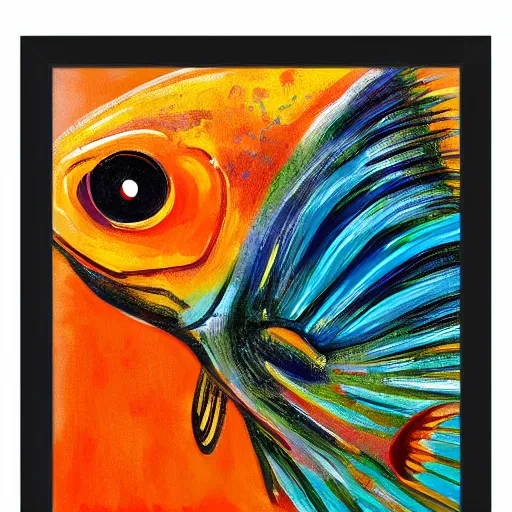 front - facing view of a fish, front facing view, | Stable Diffusion ...