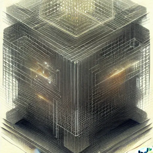 hypercube by jean - baptiste monge | Stable Diffusion | OpenArt