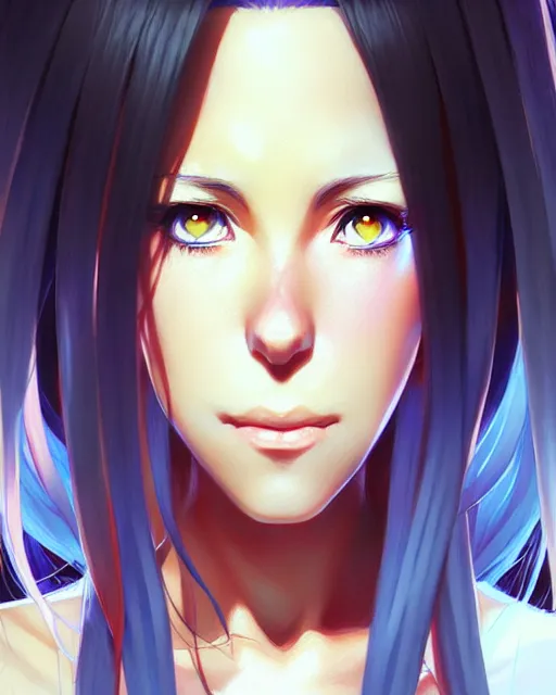 anime portrait of Alanis Morissette by Stanley Artgerm | Stable ...