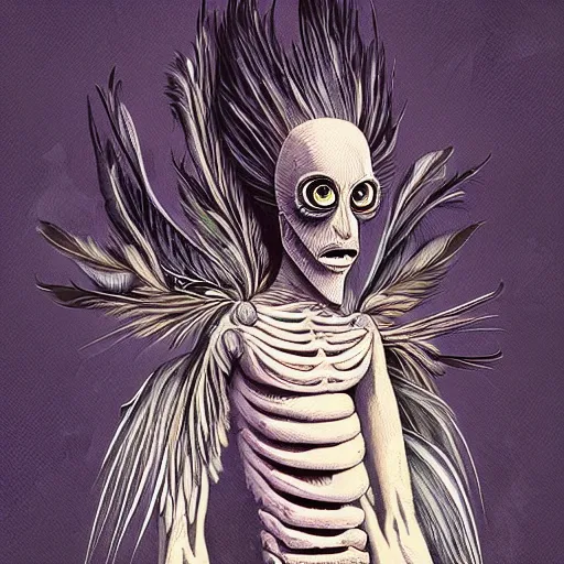 detailed illustration of attractive humanoid alien | Stable Diffusion ...