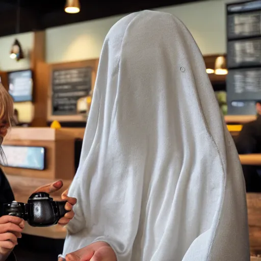 A very detailed photograph of a real Ghost talking | Stable Diffusion ...