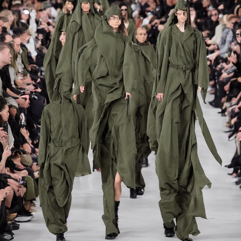 The new Forest Service uniforms designed by Rick Owens | Stable Diffusion
