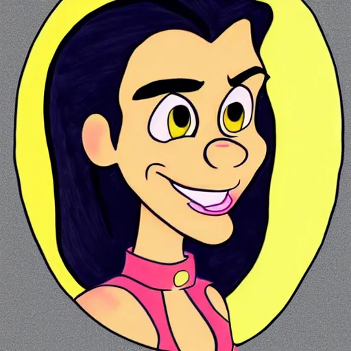 goofy movie style drawing of kim kardashian | Stable Diffusion | OpenArt