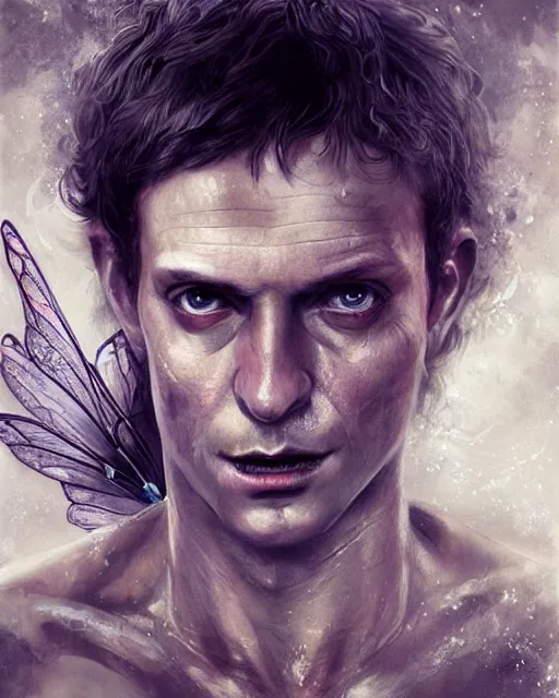 rocco siffredi as a fairy, hyper realistic face, | Stable Diffusion