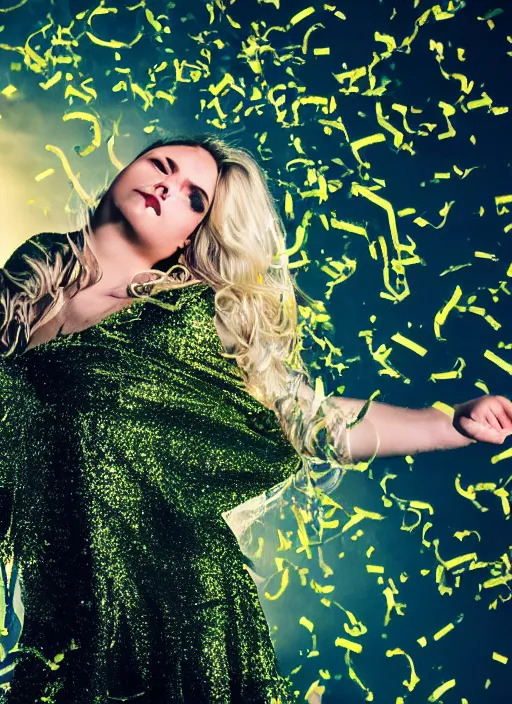 a dramatic lighting photo of a beautiful young woman | Stable Diffusion