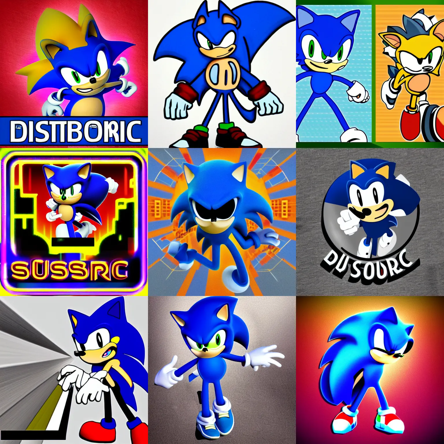 dubstep sonic | Stable Diffusion | OpenArt