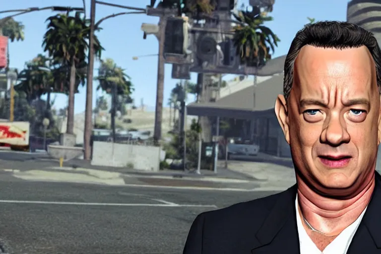 tom hanks on a gta v loading screen | Stable Diffusion | OpenArt
