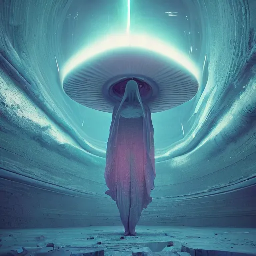 gigantic space entity consuming anomaly art by mike | Stable Diffusion ...