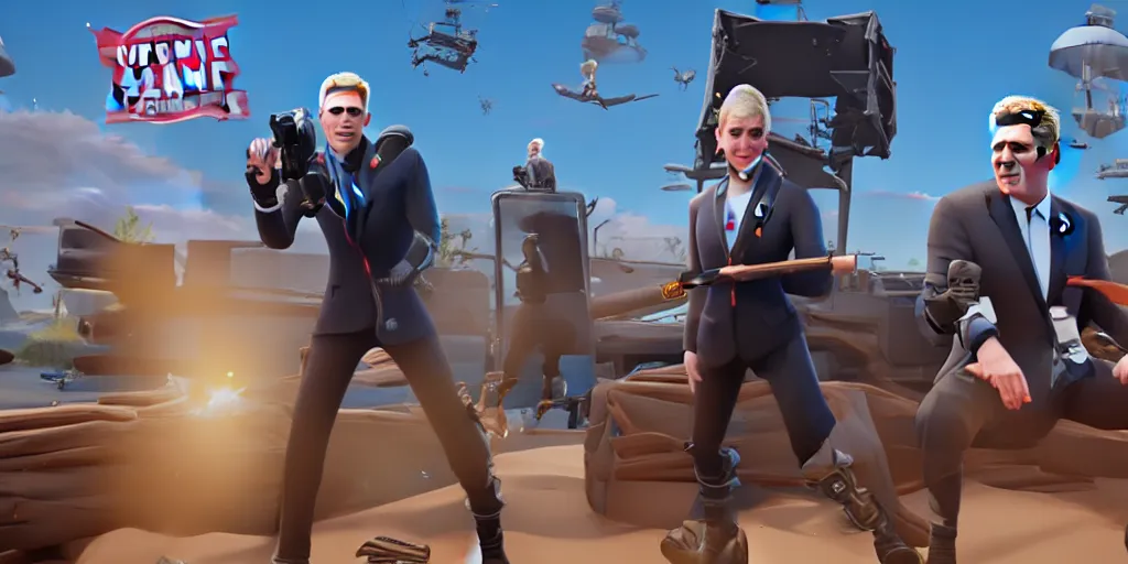 Joe Biden in fortnite, cinematic, dramatic, unreal | Stable Diffusion ...