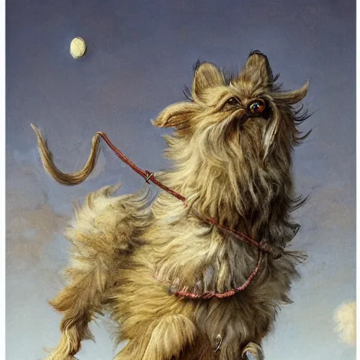 looming fluffy 8 legged gallerie blob collie dog bean | Stable ...