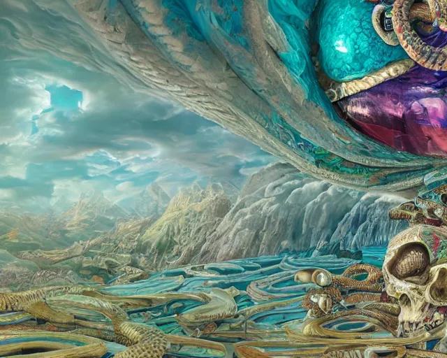 hyperdetailed maximalist artwork by fatheat inspired | Stable Diffusion ...