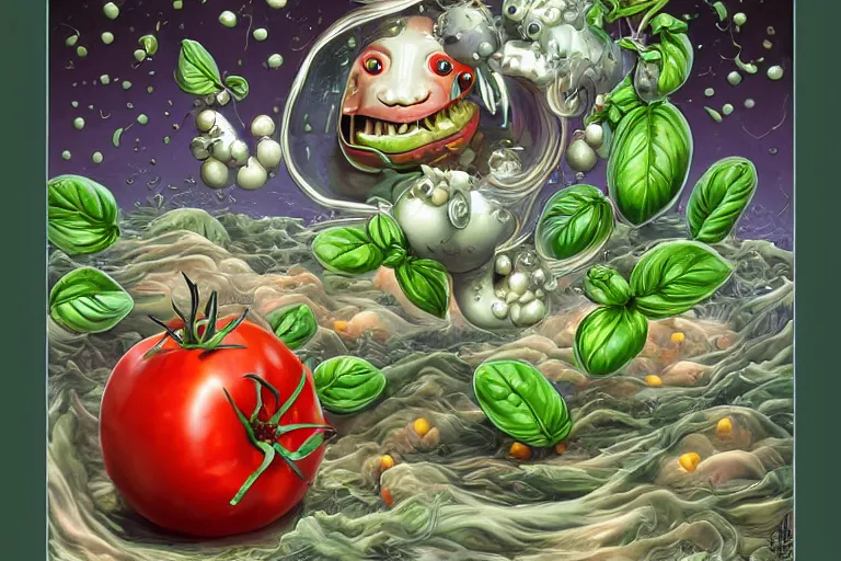a highly detailed tomato is playing with a ball of | Stable Diffusion ...
