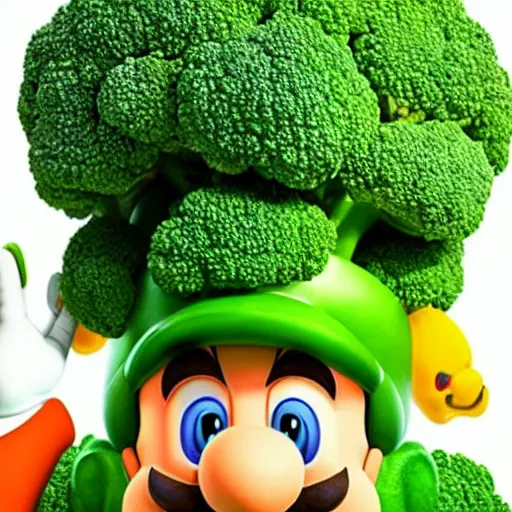 broccoli mario party 2 | Stable Diffusion