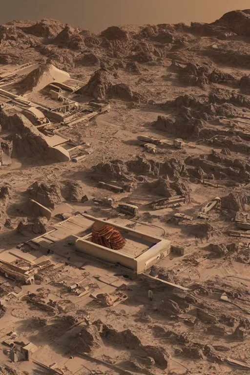 cinematic scene of small research lab of brutalist | Stable Diffusion ...