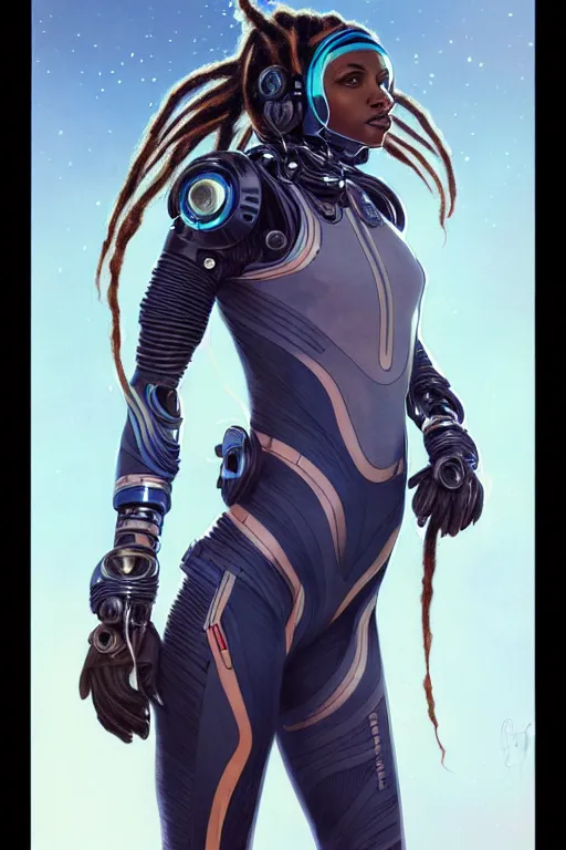 full body Portrait of very beautiful african dreadlock | Stable ...