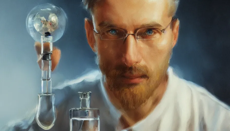 concept art of scientist, cinematic very long shot, | Stable Diffusion ...