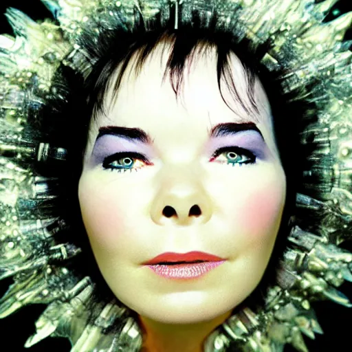 bjork album covers | Stable Diffusion