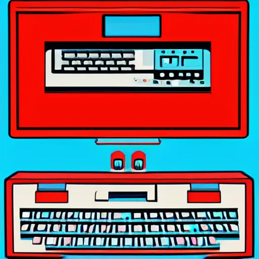 cyan and red Y2K vector art, nostalgic, 4K HD, | Stable Diffusion | OpenArt