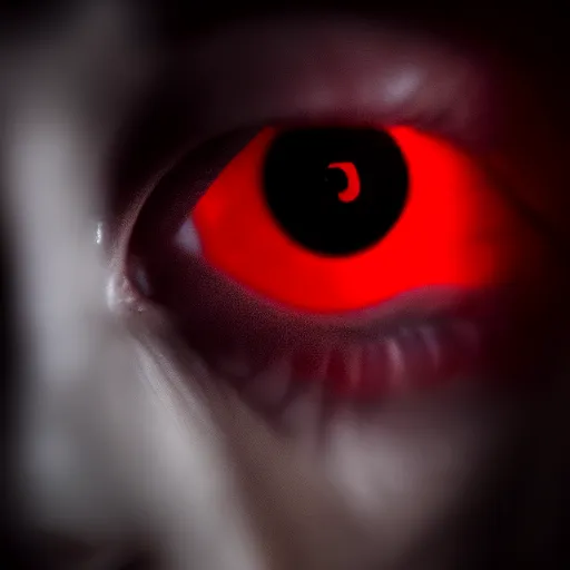 red eyes in the darkness, 4 k, photography, creepy, | Stable Diffusion ...