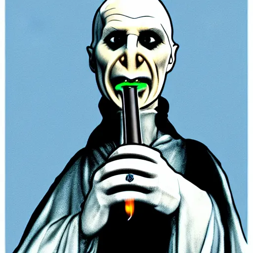lord voldemort smoking a bong, photo, realism, 5 0 mm | Stable ...