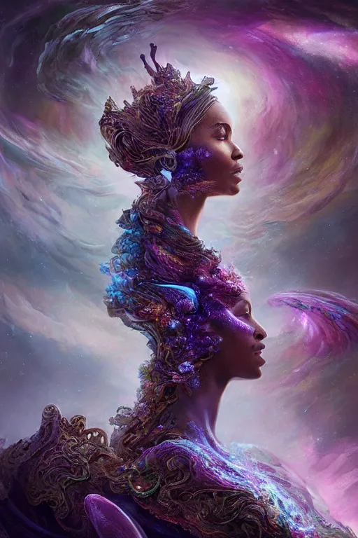 mysterious detailed cgi matte painting of a ciara the | Stable ...