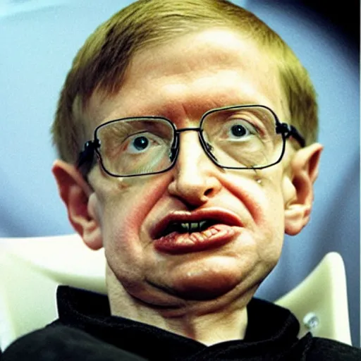 “Stephen Hawking as a Happy Meal Toy” | Stable Diffusion