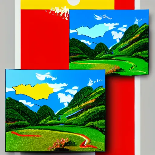 Vietnam nature scene. pop art. Trending on ArtStation. | Stable ...