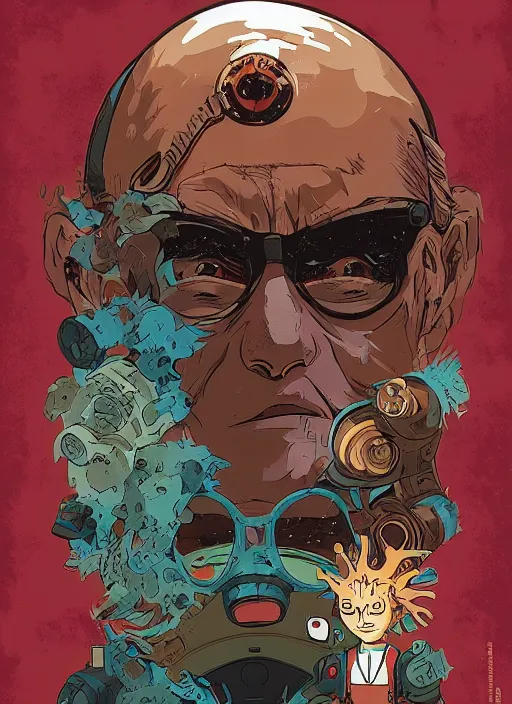 highly detailed delirium face portrait by petros | Stable Diffusion ...