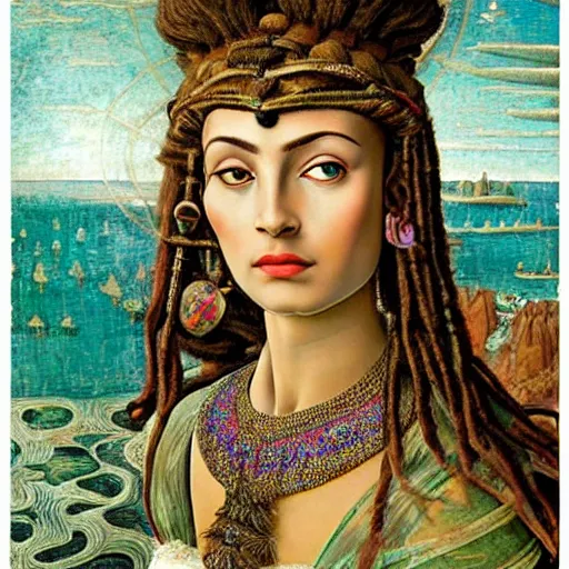 intricate detail, hyper detail, nefertiti, african | Stable Diffusion ...